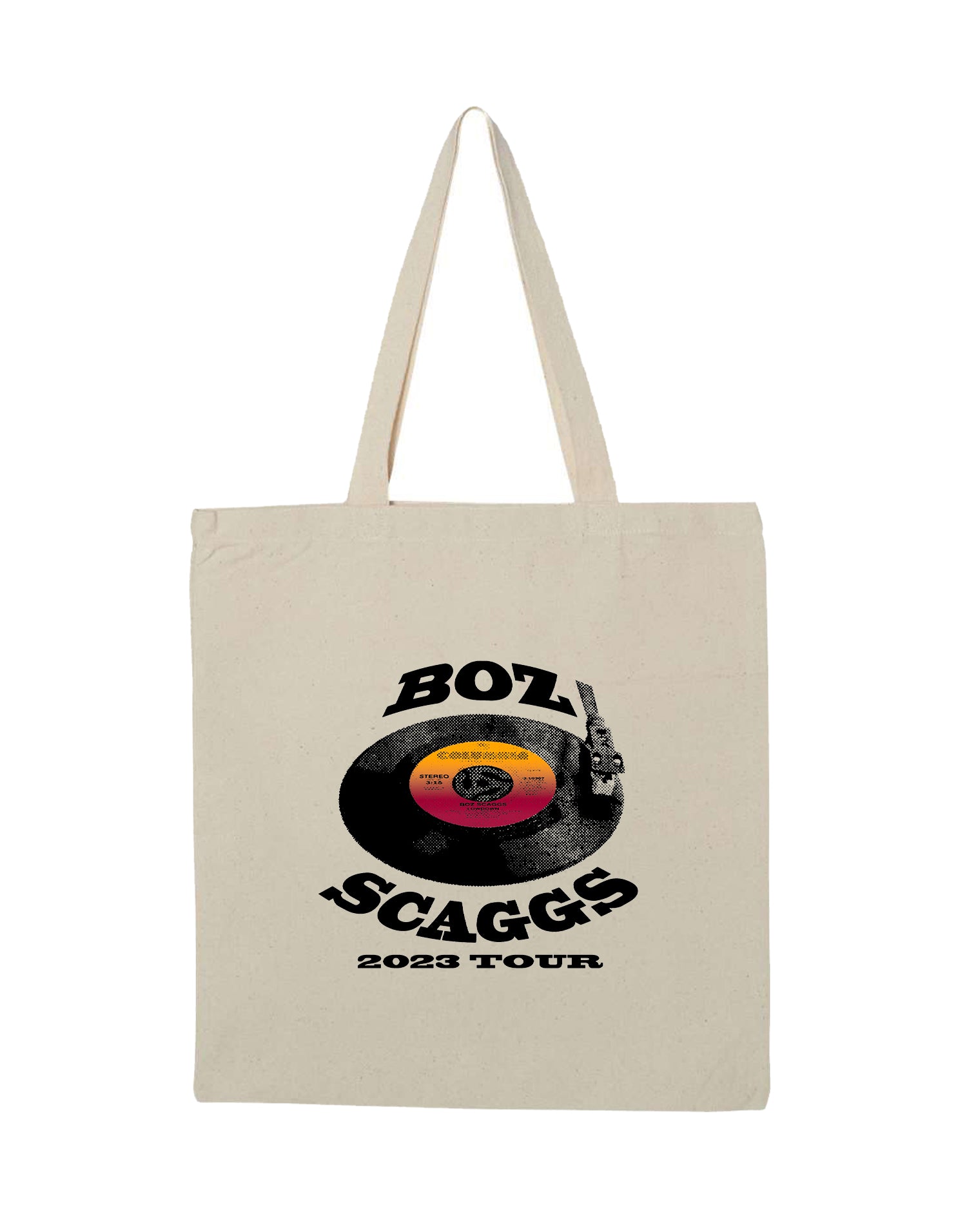 Boz Scaggs - Record Player Tote Bag – Super Ultra Mega Merchandise