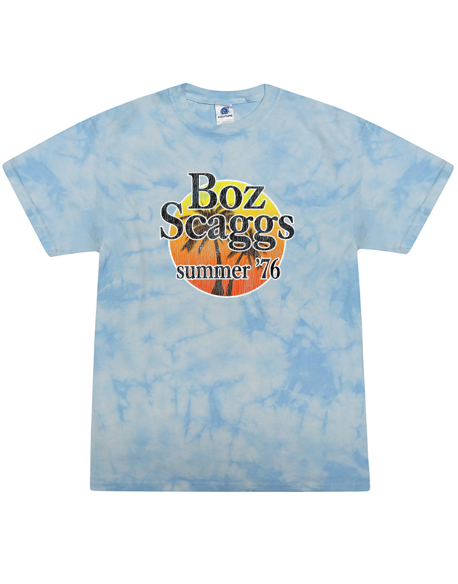 Boz Scaggs - Summer of '76 Tie Dye Tee – Super Ultra Mega Merchandise