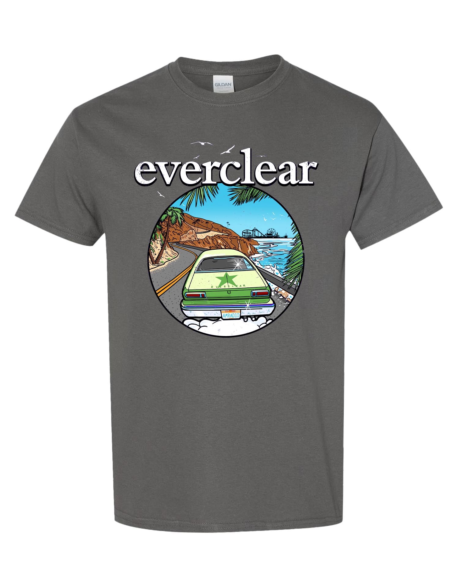 Everclear Charcoal 2024 Tour tee – Super Ultra Mega Merchandise