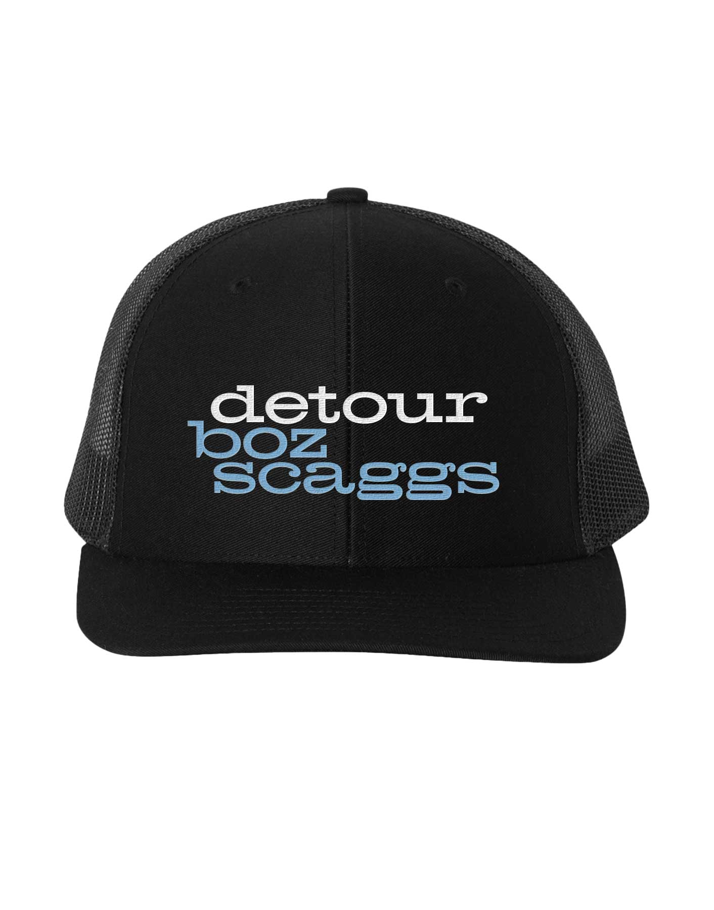 BOZ SCAGGS 2025 TOUR EMBROIDERED LOGO TRUCKER CAP – Super Ultra Mega ...