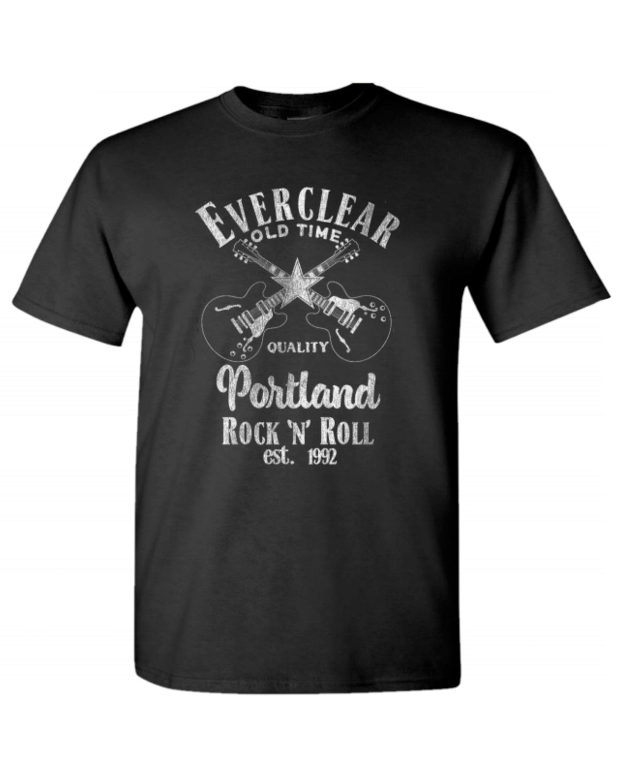 Everclear "Old Time Rock n Roll" Black Tee – Super Ultra Mega Merchandise